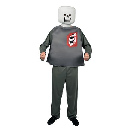 Legozombie Maskeraddräkt | Partykungen