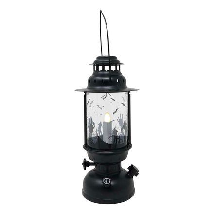 Lyslykt Halloween med LED-lys | Partyking