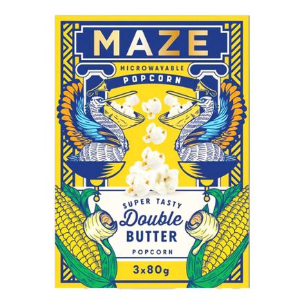 Maze Popcorn Double Butter | Partykungen