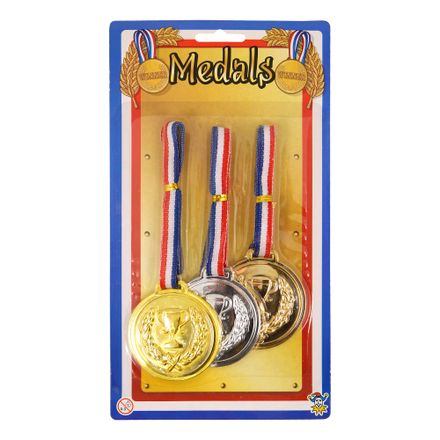 Medaljer Guld/Sølv/Bronze | Partyking
