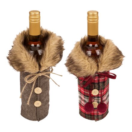 Pelsfrakk til Vinflaske | Partyking