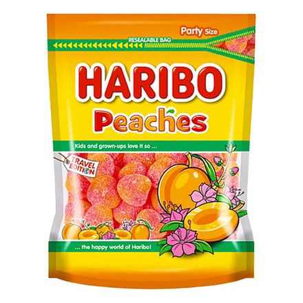 Haribo Persikor Suurpakkaus | Partyking.fi