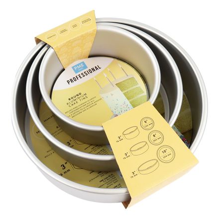 PME Bakformar Runda Set Hög | Partykungen