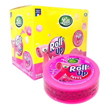 Roll-Up Tutti Frutti Tuggummi Storpack | Partykungen