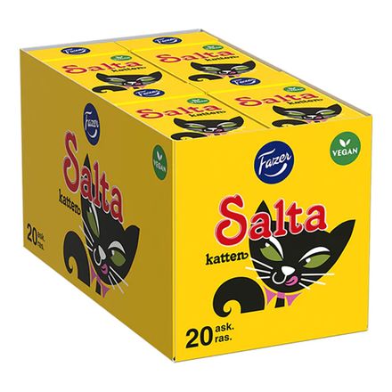 Fazer Salta Katten Tablettask Storpack | Partykungen