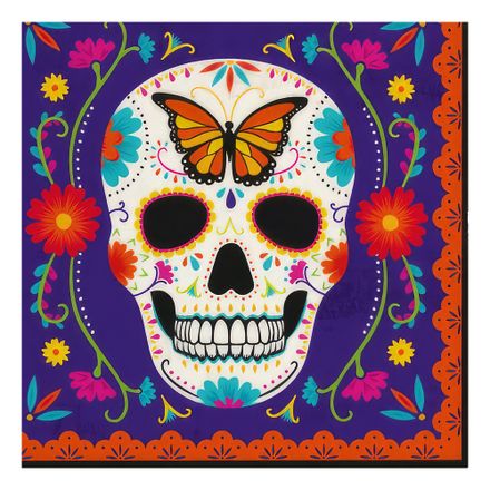 Servetter Day of the Dead | Partykungen