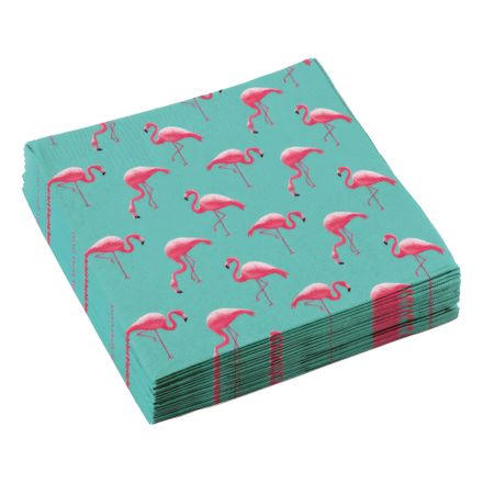 Servetter Flamingo Paradise | Partykungen