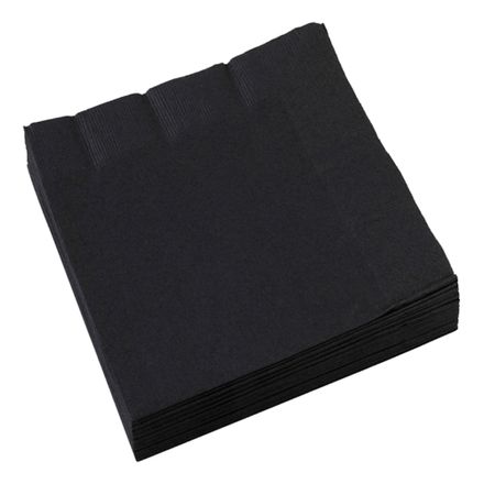 Servietter Sorte | Partyking