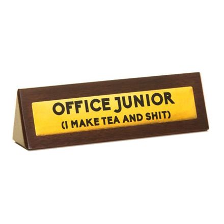Skrivebordsskilt Office Junior | Partyking