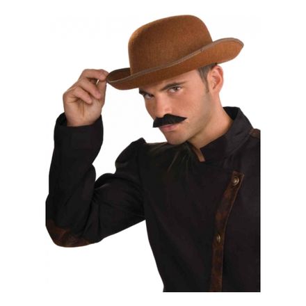 Steampunk Brun Hatt | Partyking