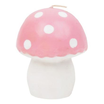 Stearinljus Svamp Rosa | Partykungen