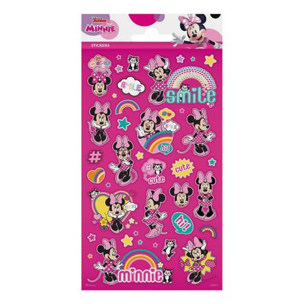 Stickers Minnie Mouse Glitter | Partyking