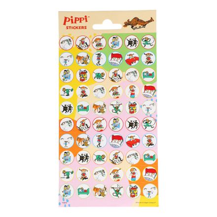 Stickers Pippi Långstrump | Partykungen
