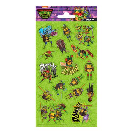 Stickers Teenage Mutant Ninja Turtles Glitter | Partyking