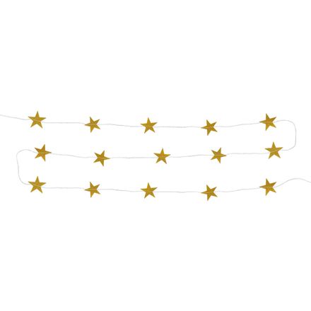 Stjernegirlander Gull/Glitter | Partyking