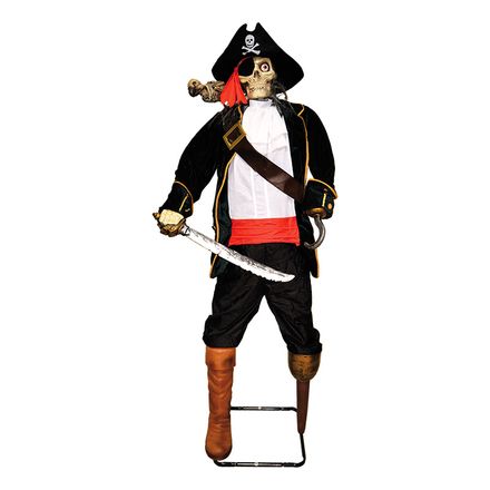 Lydaktivert Pirat med Papegøye Prop | Partyking