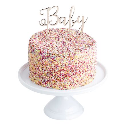 Kakedekorasjon Baby Tre | Partyking