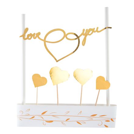 Kakedekorasjon Love You | Partyking
