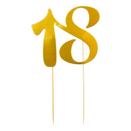 Kakedekorasjon Tall 18 | Partyking