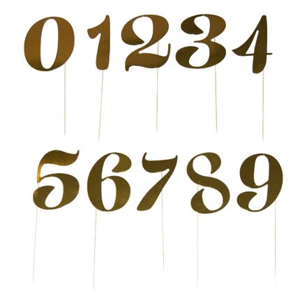 Kakedekorasjon Tall | Partyking