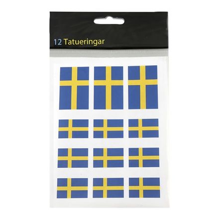 Tatoveringer Svenske Flagg | Partyking
