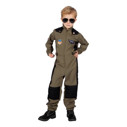 Top Pilot Barn Maskeraddräkt | Partykungen