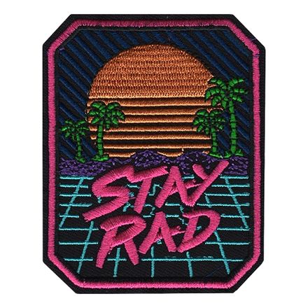 Tygmärke Stay Rad | Partykungen