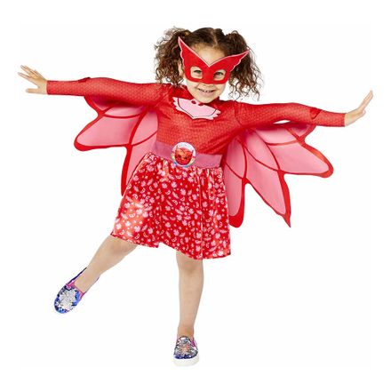 Ugglis Pyjamashjältarna Barn Maskeraddräkt | Partykungen