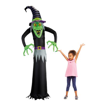 Oppustelig Heks Prop | Partyking