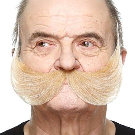 Opfinder Moustache Blond | Partyking
