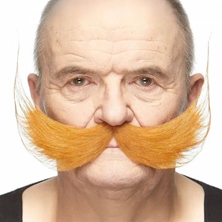 Uppfinnare Mustasch Röd | Partykungen