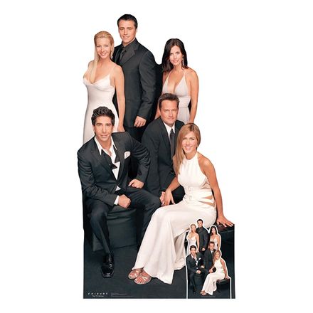 Venner for livet Pappfigur | Partyking