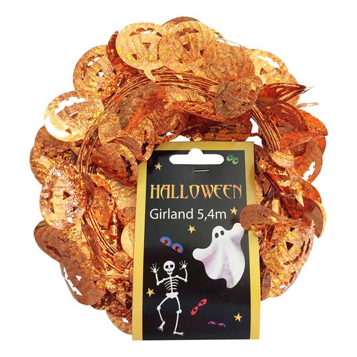 Koristeköynnös Musta/Oranssi | Partyking.fi