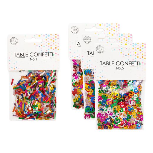 Bordskonfetti Happy Birthday Floral | Partykungen