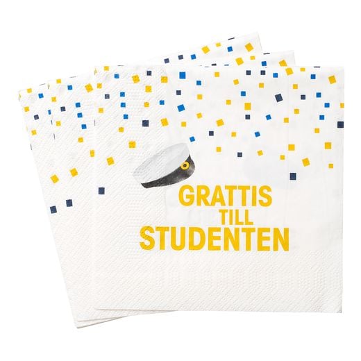Studentdukning - Inspiration till dukning studentfest | Partykungen