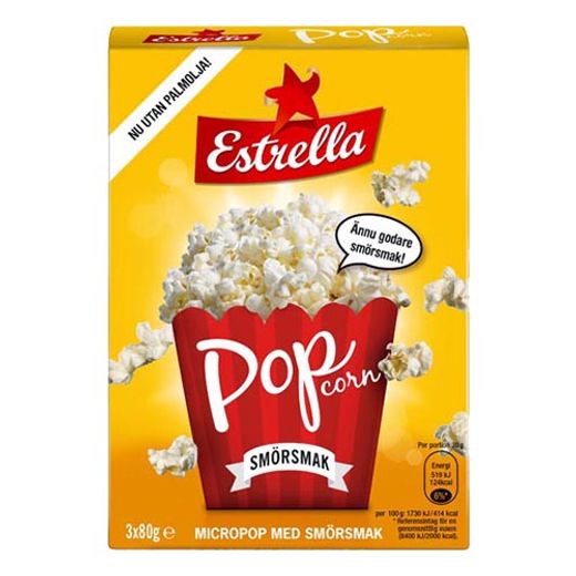 Popcorn - Køb popcorn til en perfekt filmaften på nettet | Partykungen