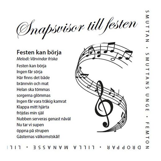 Roliga snapsvisor till midsommarfesten | Partykungen