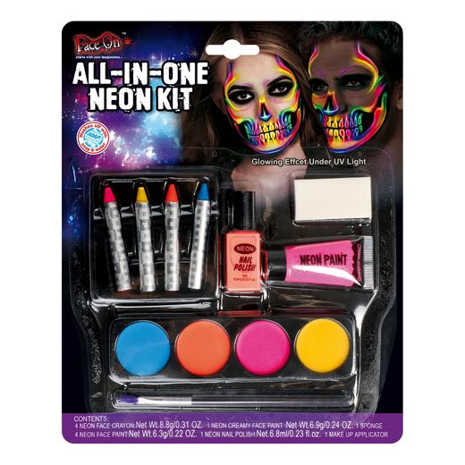 Halloweensmink | Halloween sminkning | Partykungen | Partykungen