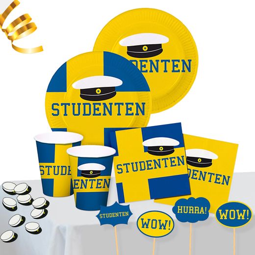 Studentdukning - Inspiration till dukning studentfest Sida 5 | Partykungen